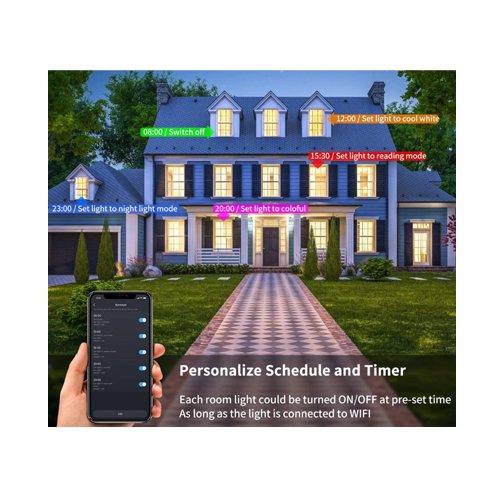 RGB LED Ceiling Light Fixture – 16 Million Colors - Builder's Bliss