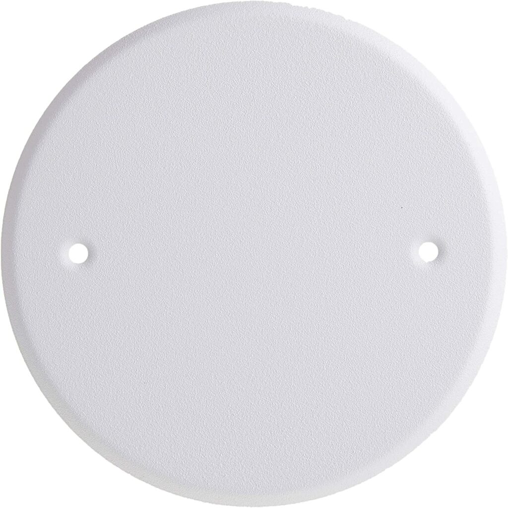 WPF ROUND BLANK COVER - WHITE - Builder's Bliss